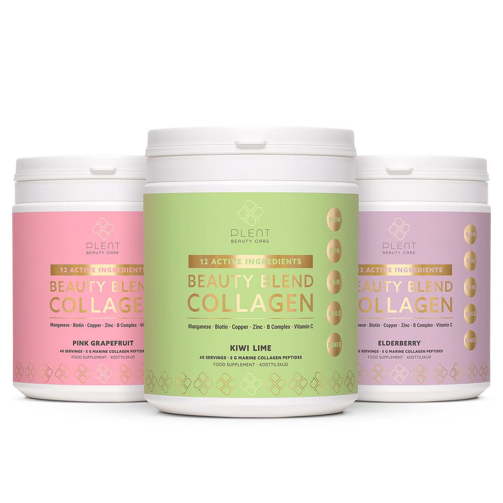 Plent Beauty Blend Collagen - Pink Grapefruit - 40 dosages
