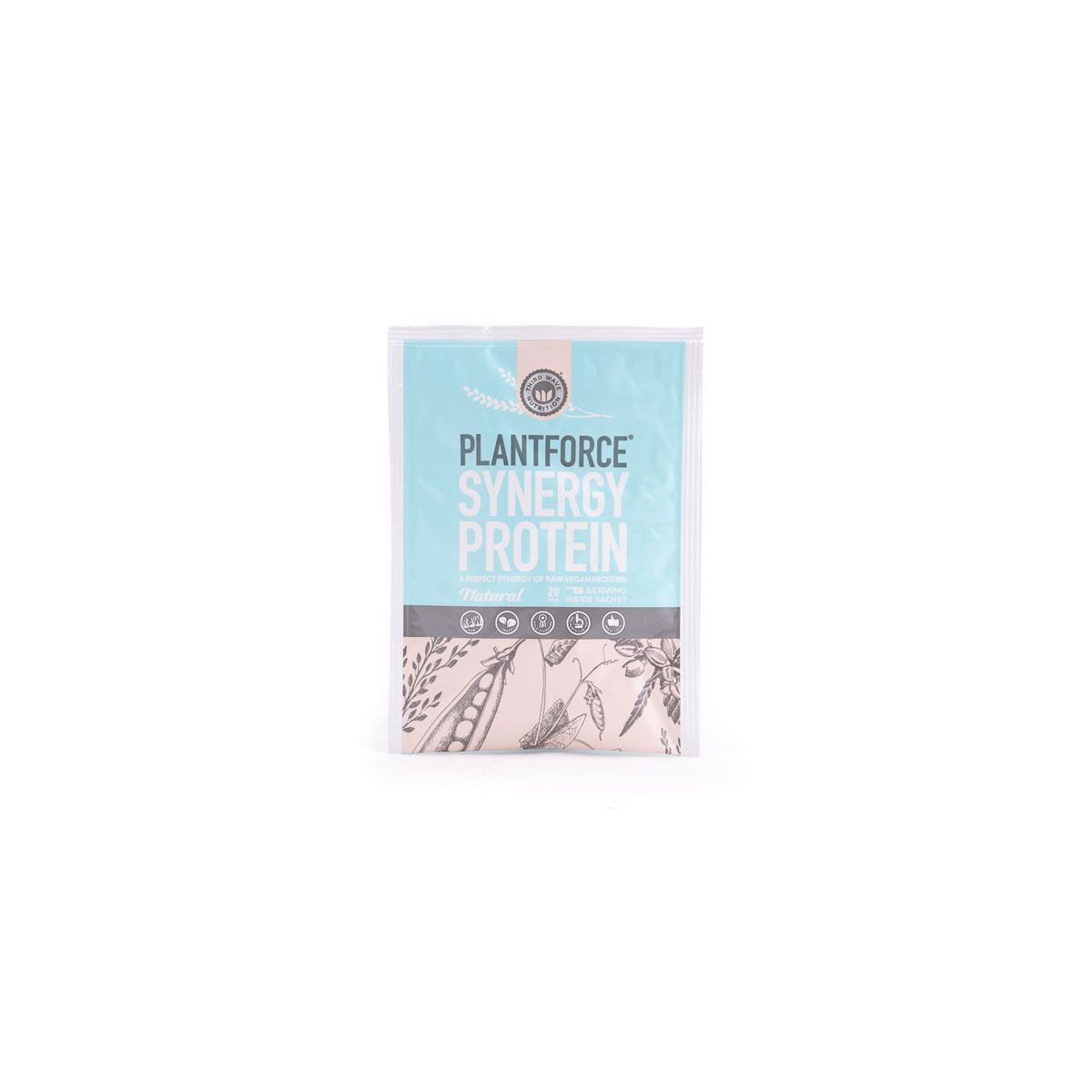 Plantforce Synergy Protein Natural (Vegan) 20 g | BUY NOW
