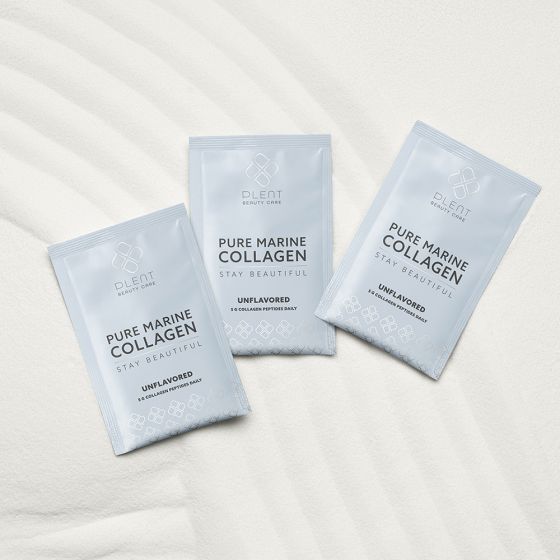 Plent Pure Marine Collagen +C - Unflavored - 30 Sachets