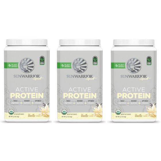 Sunwarrior - Active Protein - Vanille - 3 x 1 KG