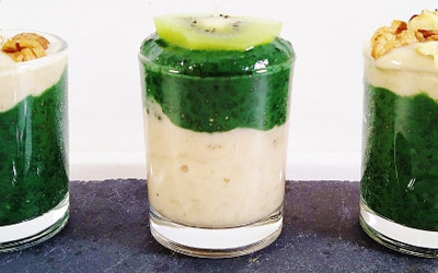 Recept vegan spirulina chiazaad pudding - Plent vegan recept