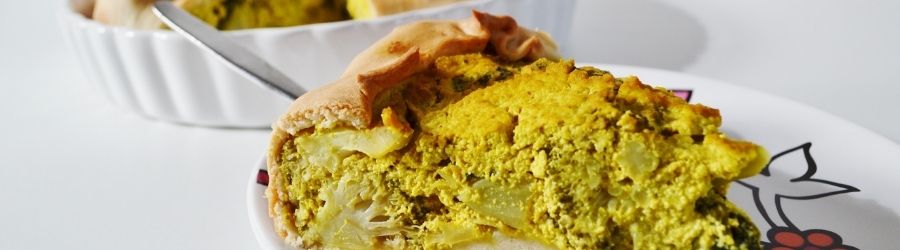 Vegan quiche recipe - Plent's vegan healthy recipes